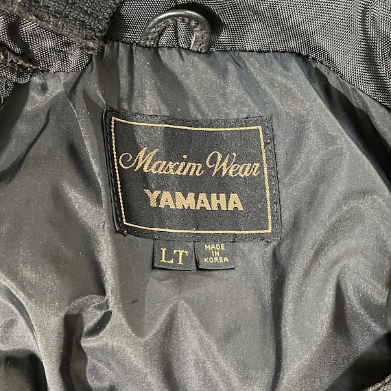 Vintage Yamaha Maxim Wear Leather Jacket and Bib Over… - Gem