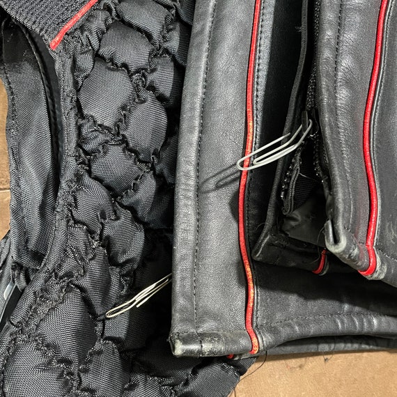 Vintage Yamaha Maxim Wear Leather Jacket and Bib Over… - Gem