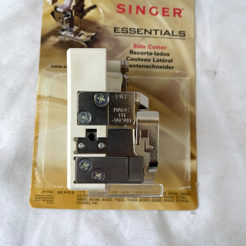 Vtg Singer Sewing Machine Side Cutter Lock Cutter 555790-P Open Box - Etsy