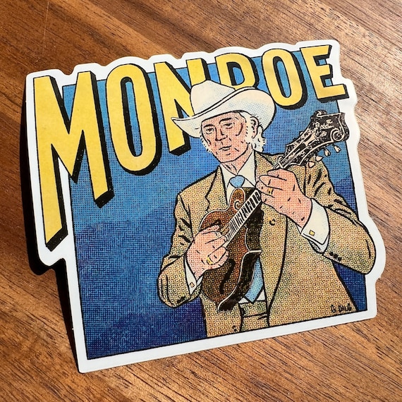 Bill Monroe Sticker/decal | Etsy