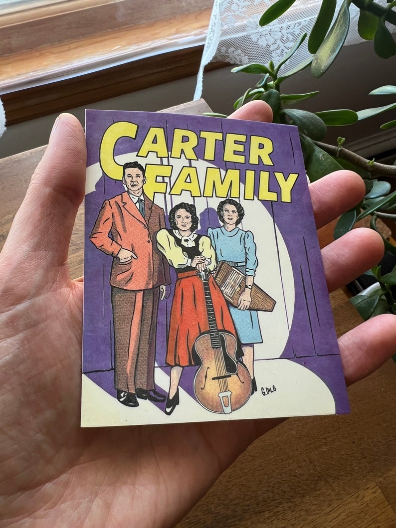 Carter Family Screenprint Sticker Decal - Etsy