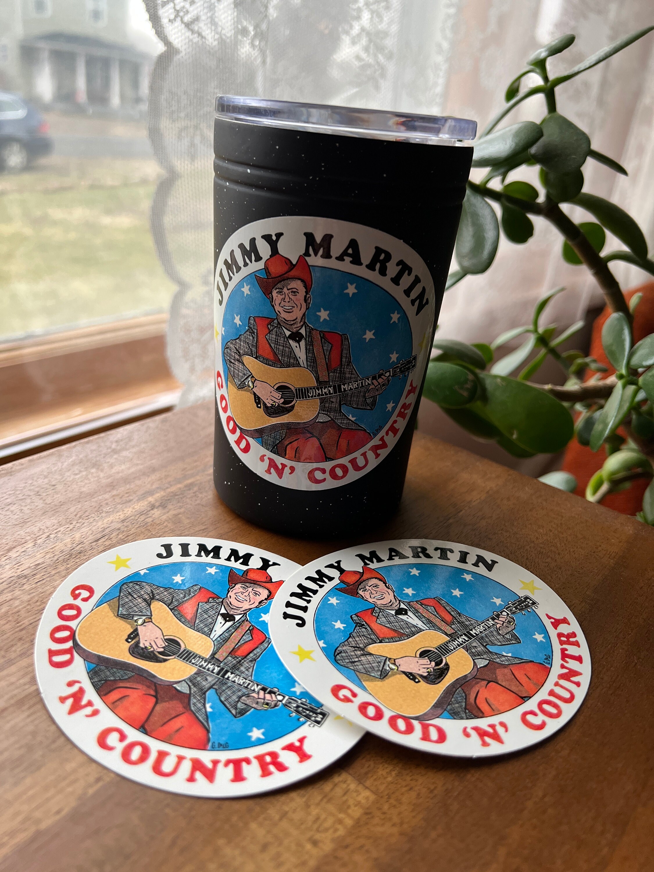 Jimmy Martin Screenprint Sticker Decal - Etsy