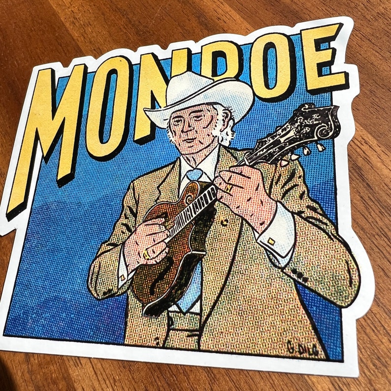 Bill Monroe Magnet - Etsy