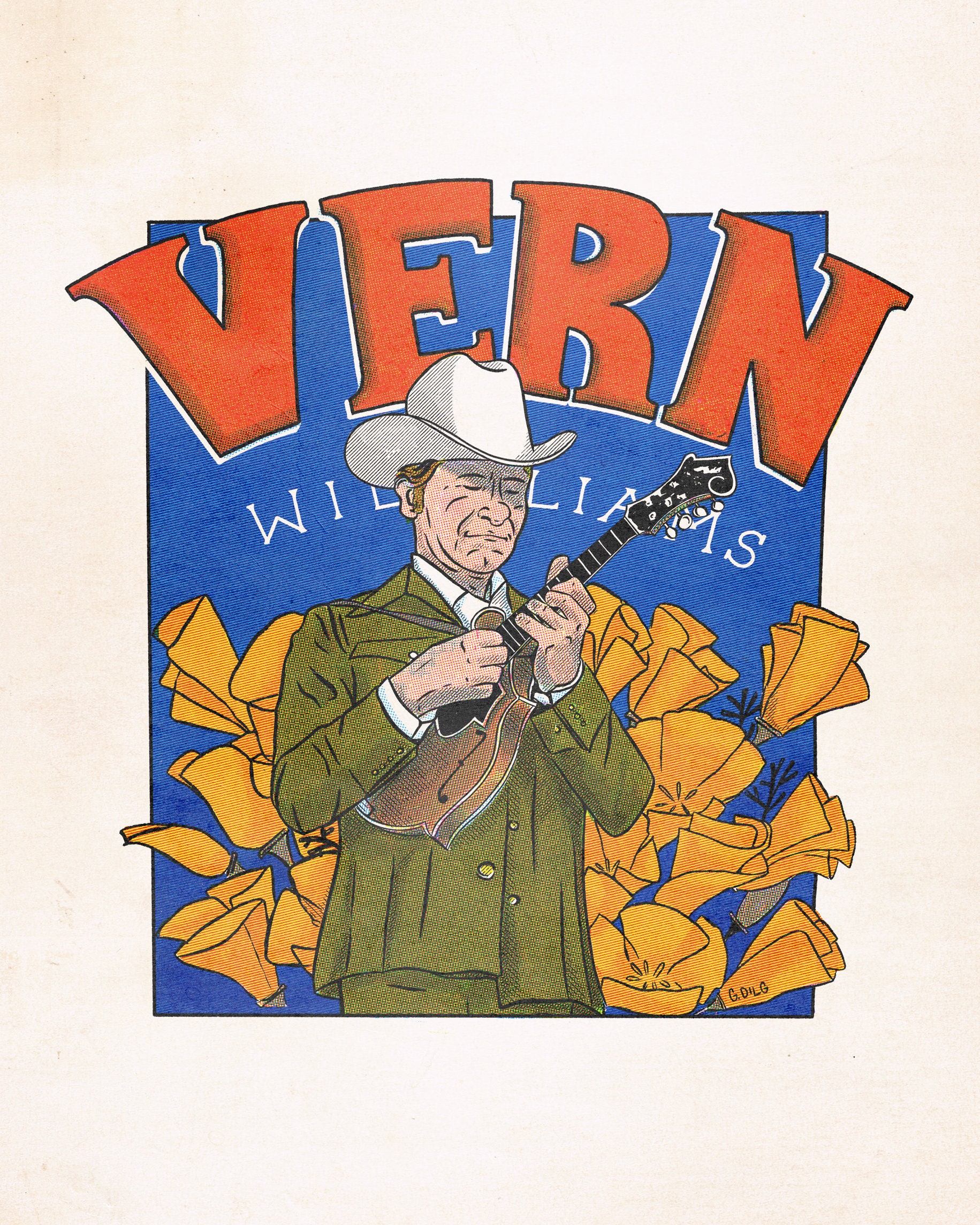 Vern Williams 8"x10” Art Print - Etsy