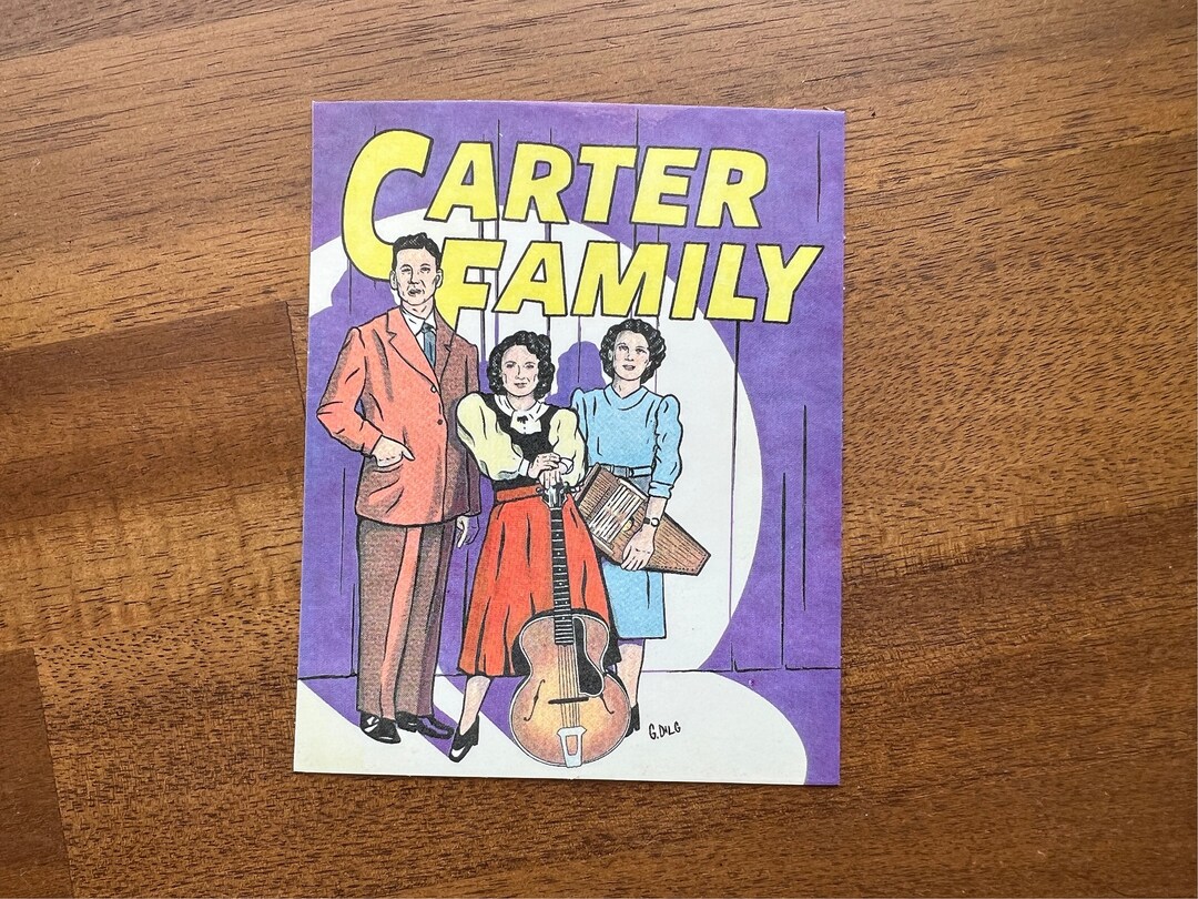 Carter Family Sticker - Etsy