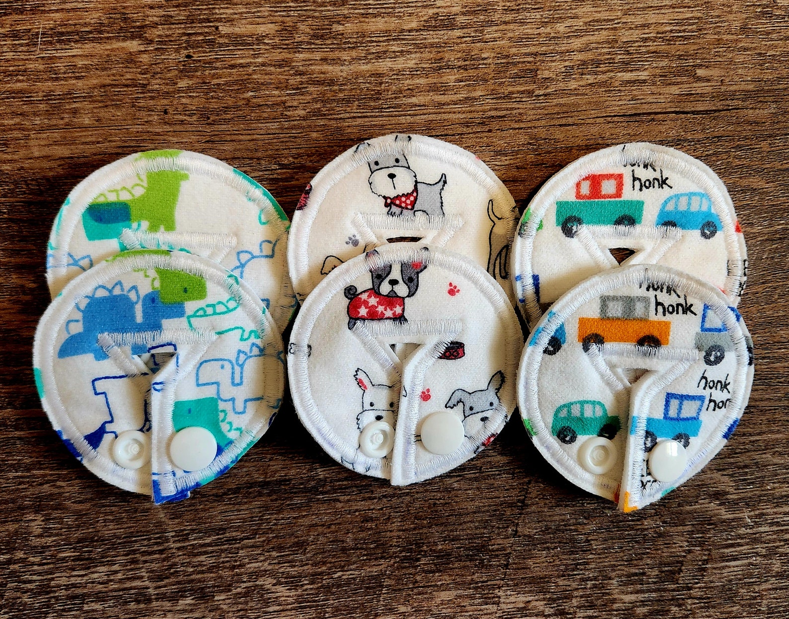 G-tube Pads Animals Style / G-tube Cover/ Button Feeding Tube Pads ...