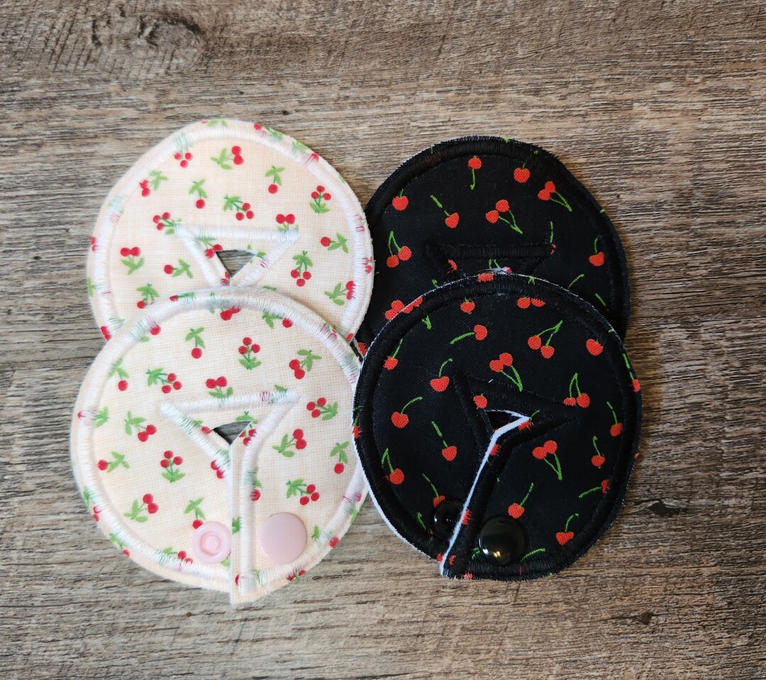 Gtube Pads Cherry Style / G-tube Cover/ Button Feeding Tube - Etsy UK