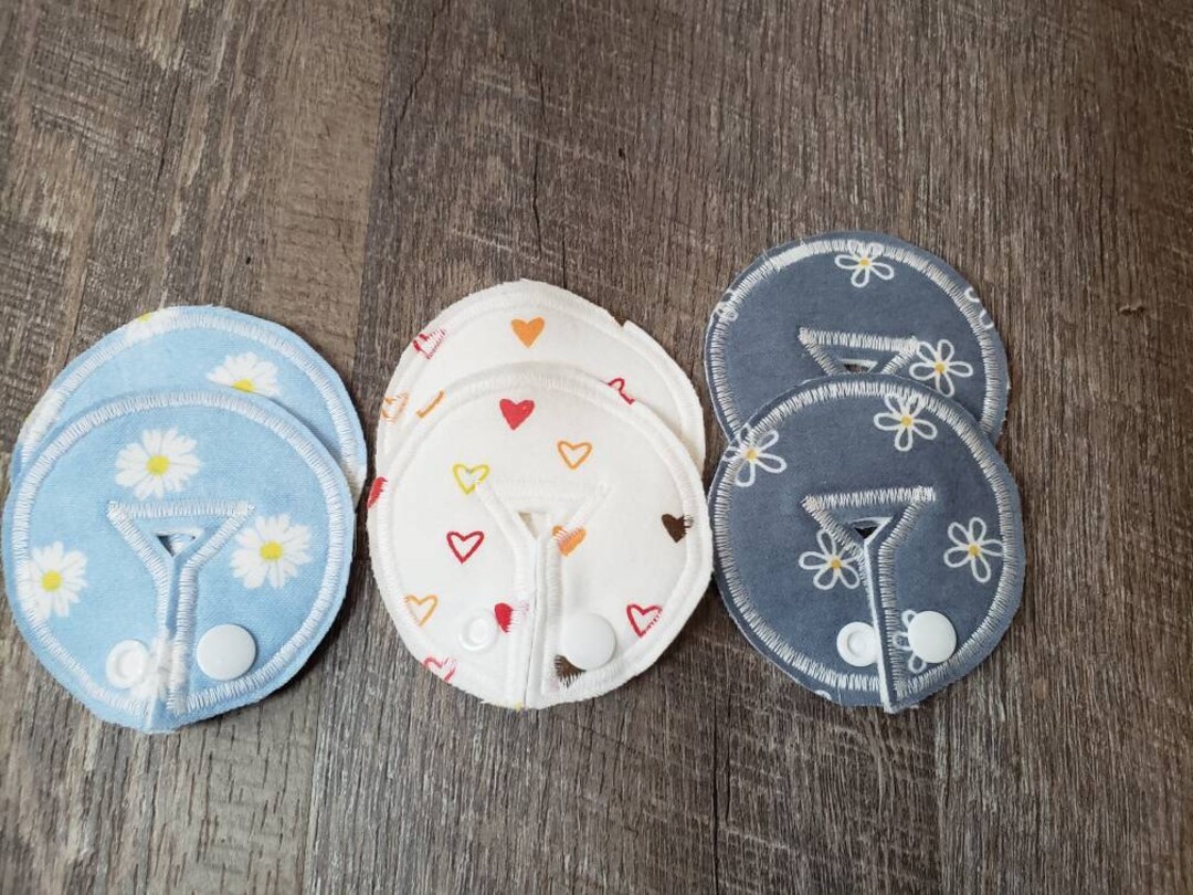 G-tube Pads Daisy Flower Style / G-tube Cover/ Button Feeding Tube Pads ...