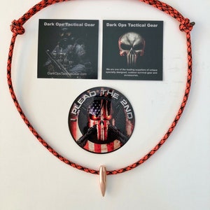 Sniper HOG TOOTH Paracord .30 Cal ...necklace ... 1 Decal - Etsy