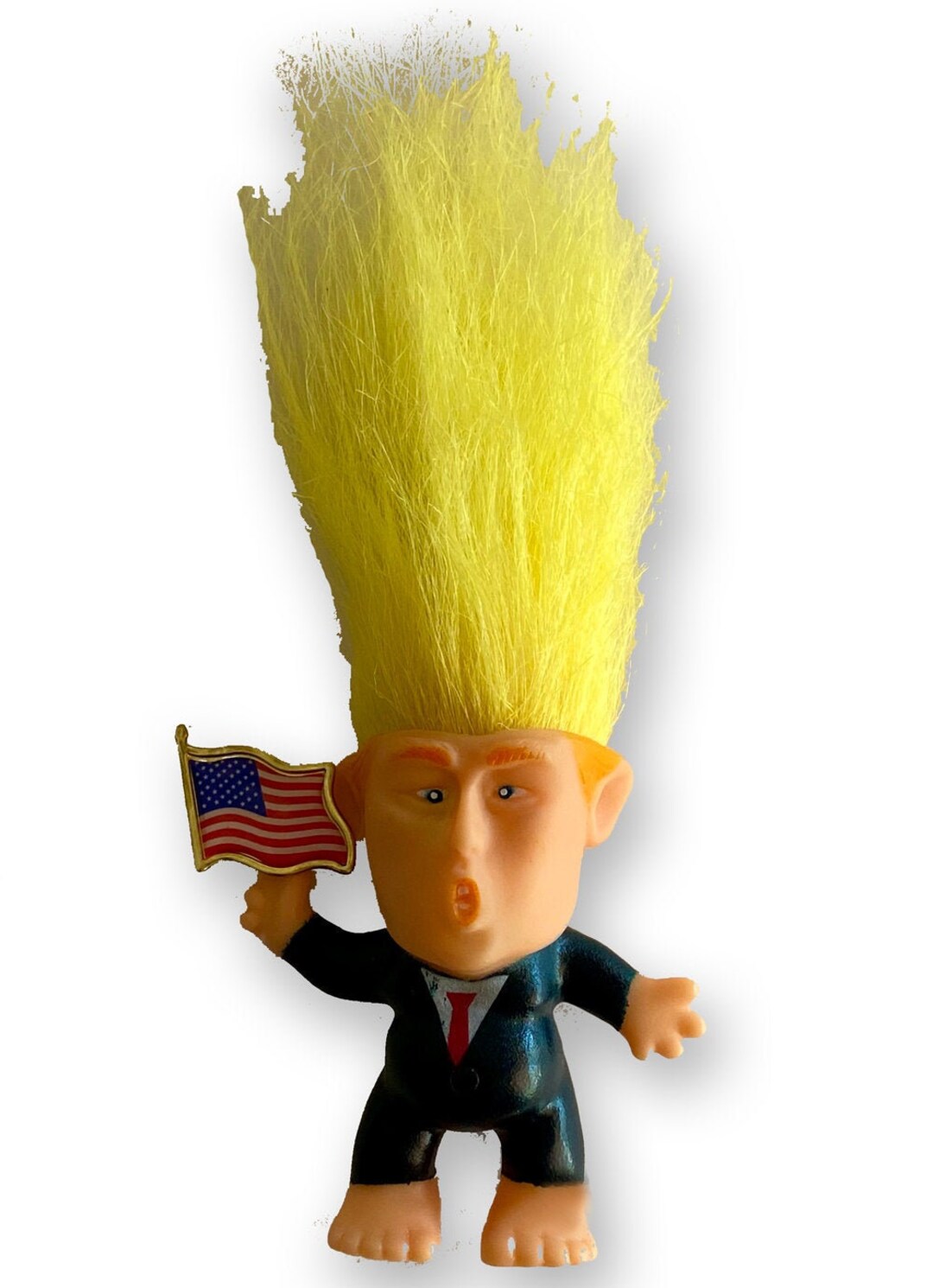 Trump Troll Doll With US Flag Lapel Pin Keep America Great - Etsy