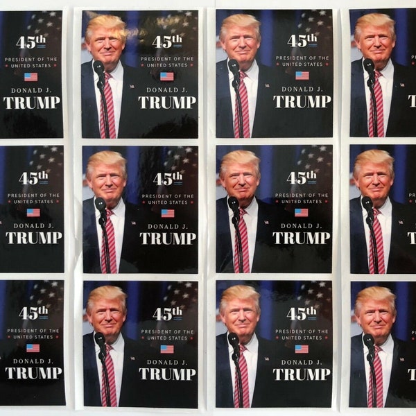 Donald Trump Vinyl Stickers - Etsy