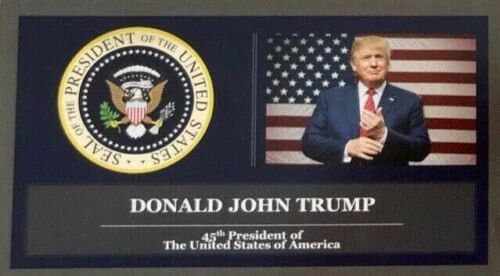 President Donald Trump...2020 Commemorative Coin...24k Gold - Etsy