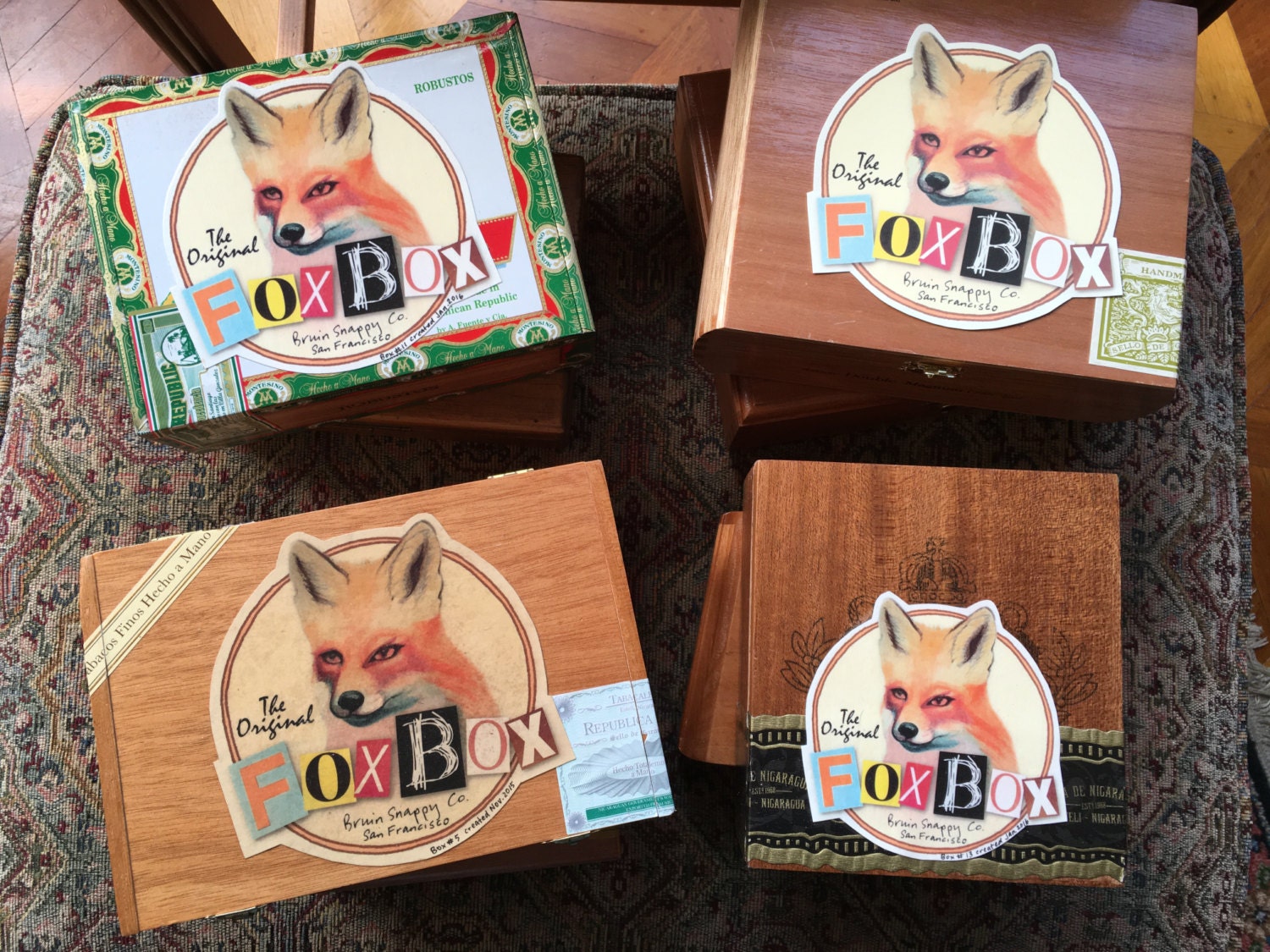 Fox Box Matching Game - Etsy