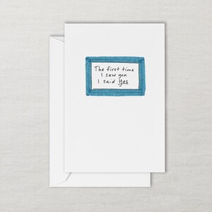I Said Yes Card - Etsy