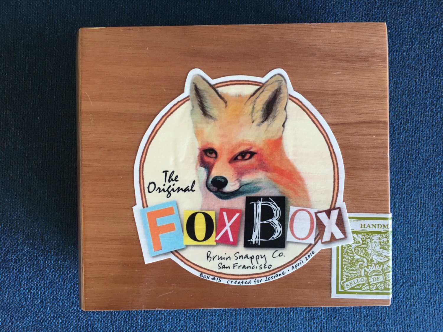Fox Box Matching Game - Etsy