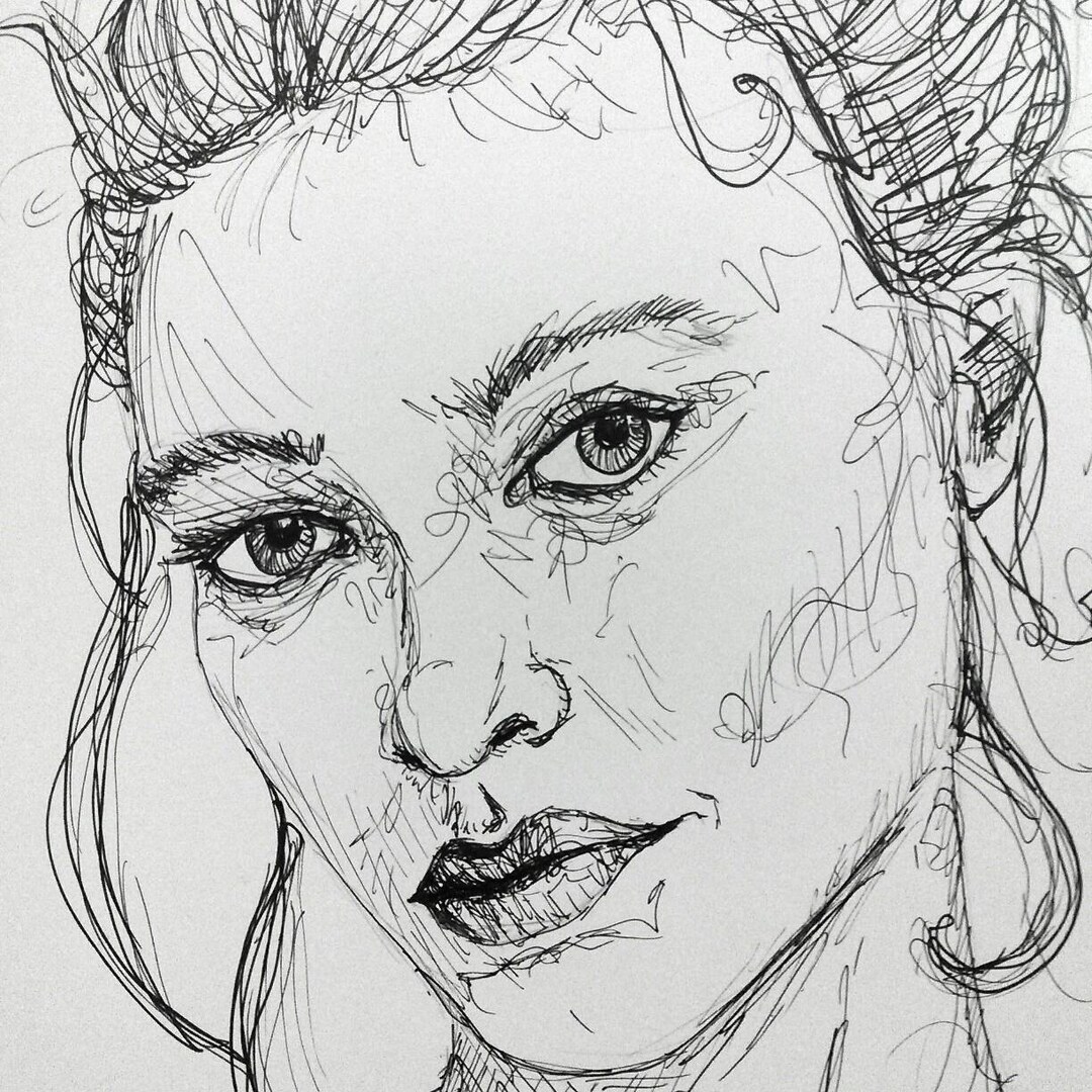 CUSTOM Ink Drawing - Etsy