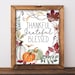 Fall Bundle Printable Wall Art Thanksgiving Autumn - Etsy