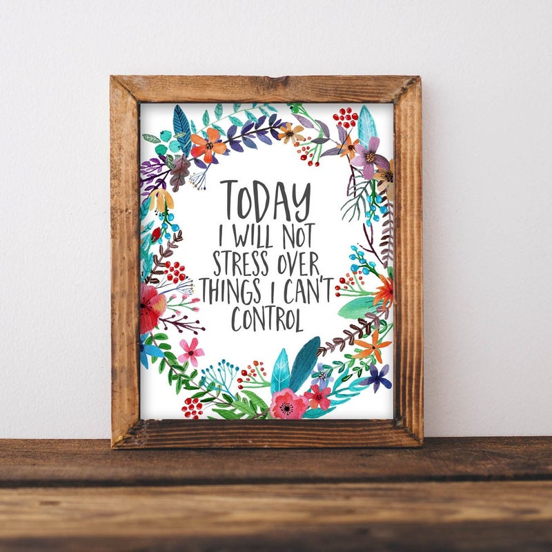 I Cant Control Wall Art - Etsy