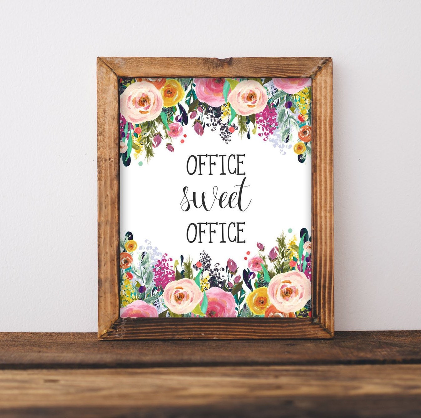 Wall Hangings Cubicle Sweet Cubicle printable Printable Wall Art work ...