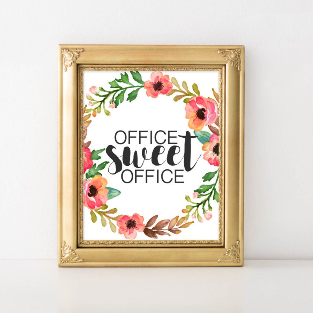 Work Printable Art, Office Suite Office Printable Wall Art, Office Art ...
