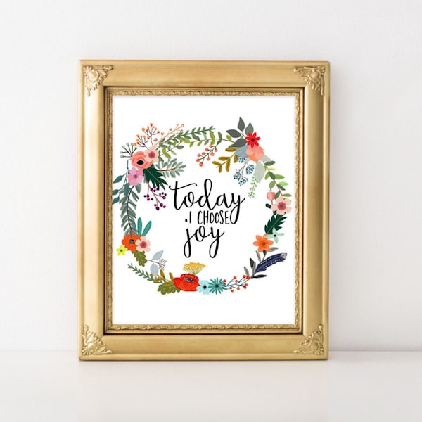 Today I Choose Joy - Etsy