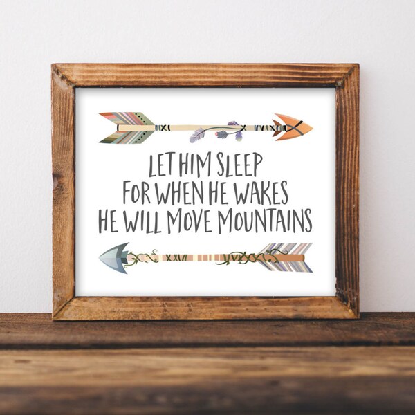Let Him Sleep for When He Wakes - Etsy