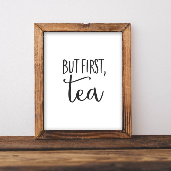 But First Tea - Etsy