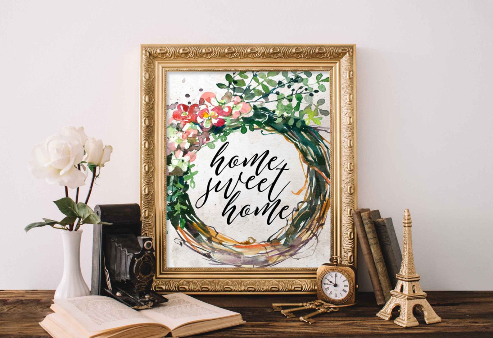 Printable Wall Art Home Sweet Home Printable Art Home Art - Etsy