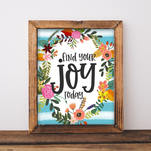 Find Your Joy Art - Etsy