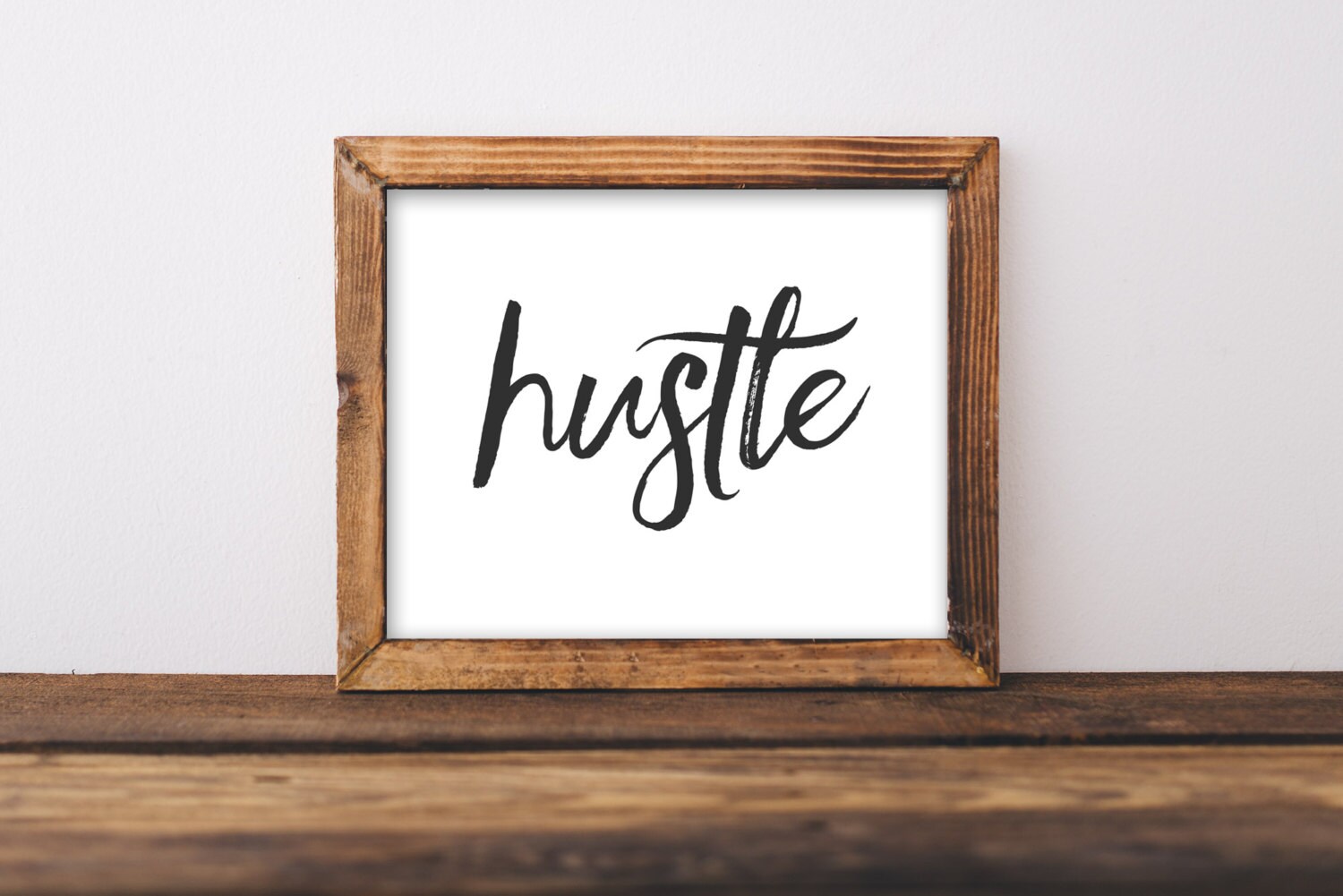 Quote Printable Wall Art 8x10 Hustle Printable Art Home Decor - Etsy