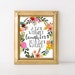 Printable Wall Art, Life Doesn't Have to Be Perfect to Be Wonderful ...