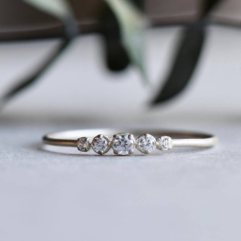 Sterling Silver Ring With Stone - Etsy