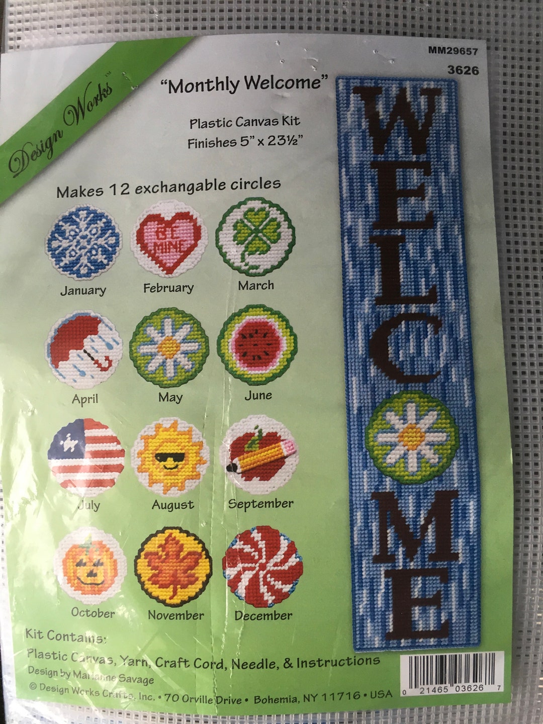 Design Works Needlepoint Kit 3626 vintage - Etsy