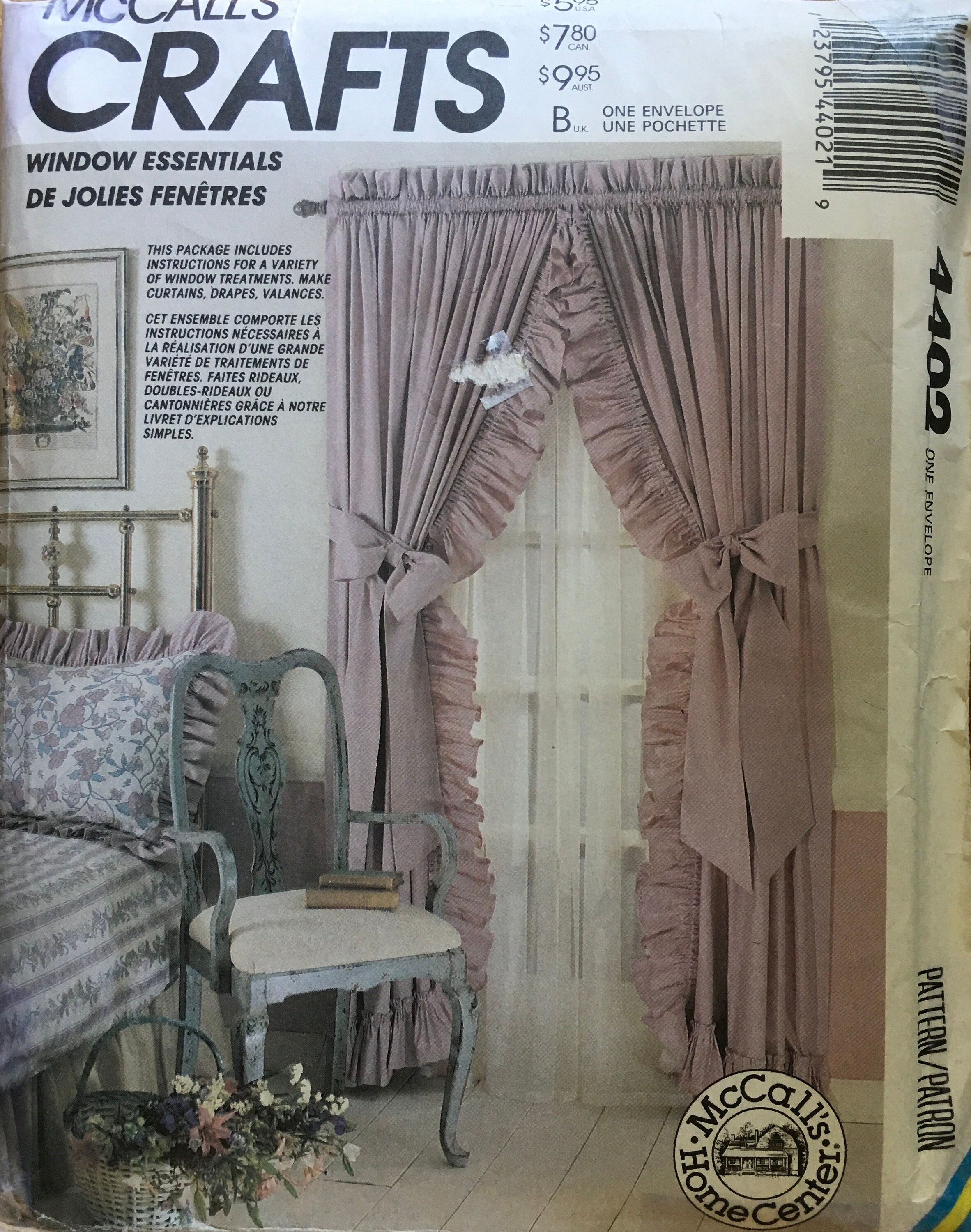 Mccall's 4402 Craft Pattern UNCUT - Etsy