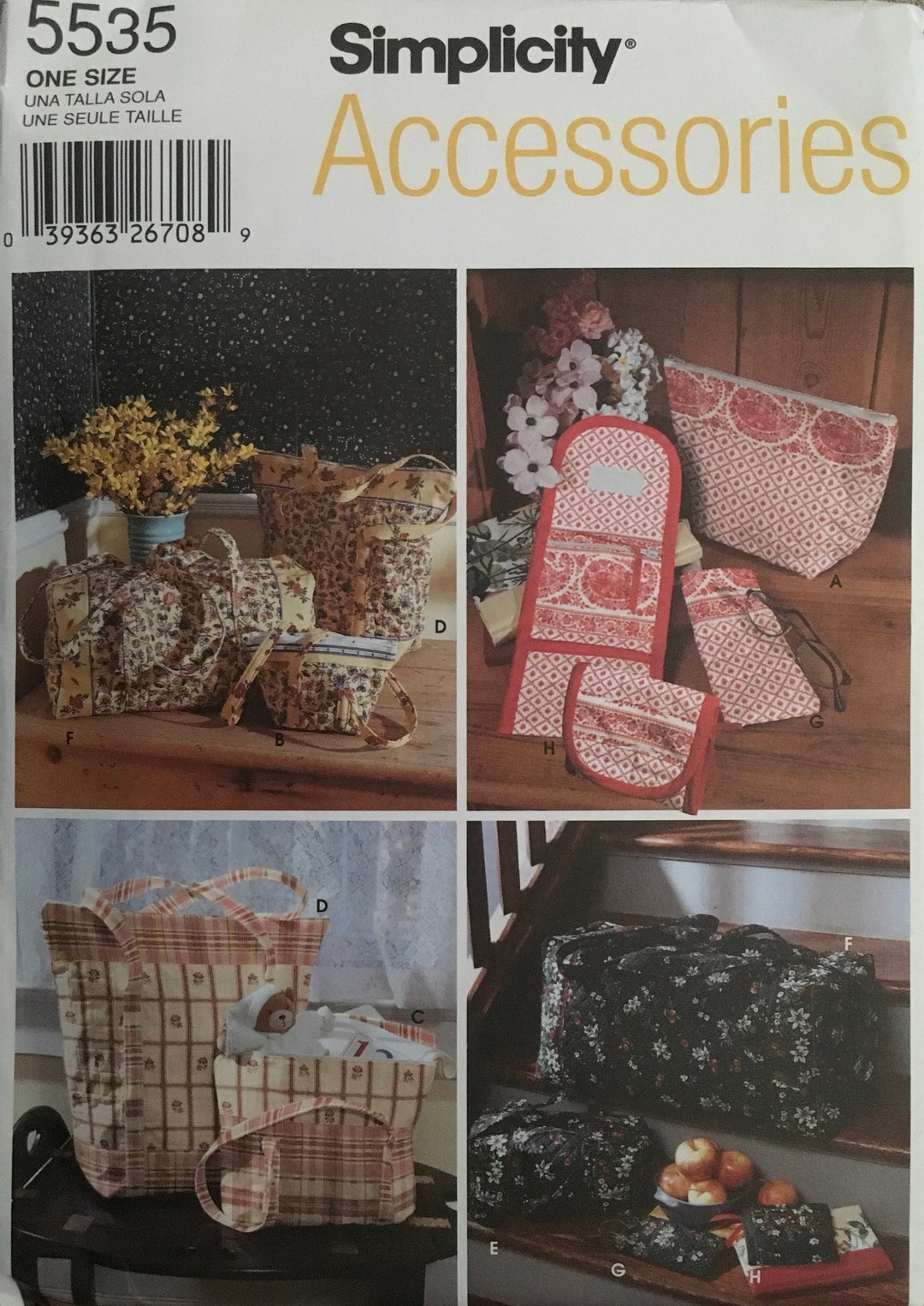 Simplicity 5535 Craft Pattern vintage UNCUT - Etsy