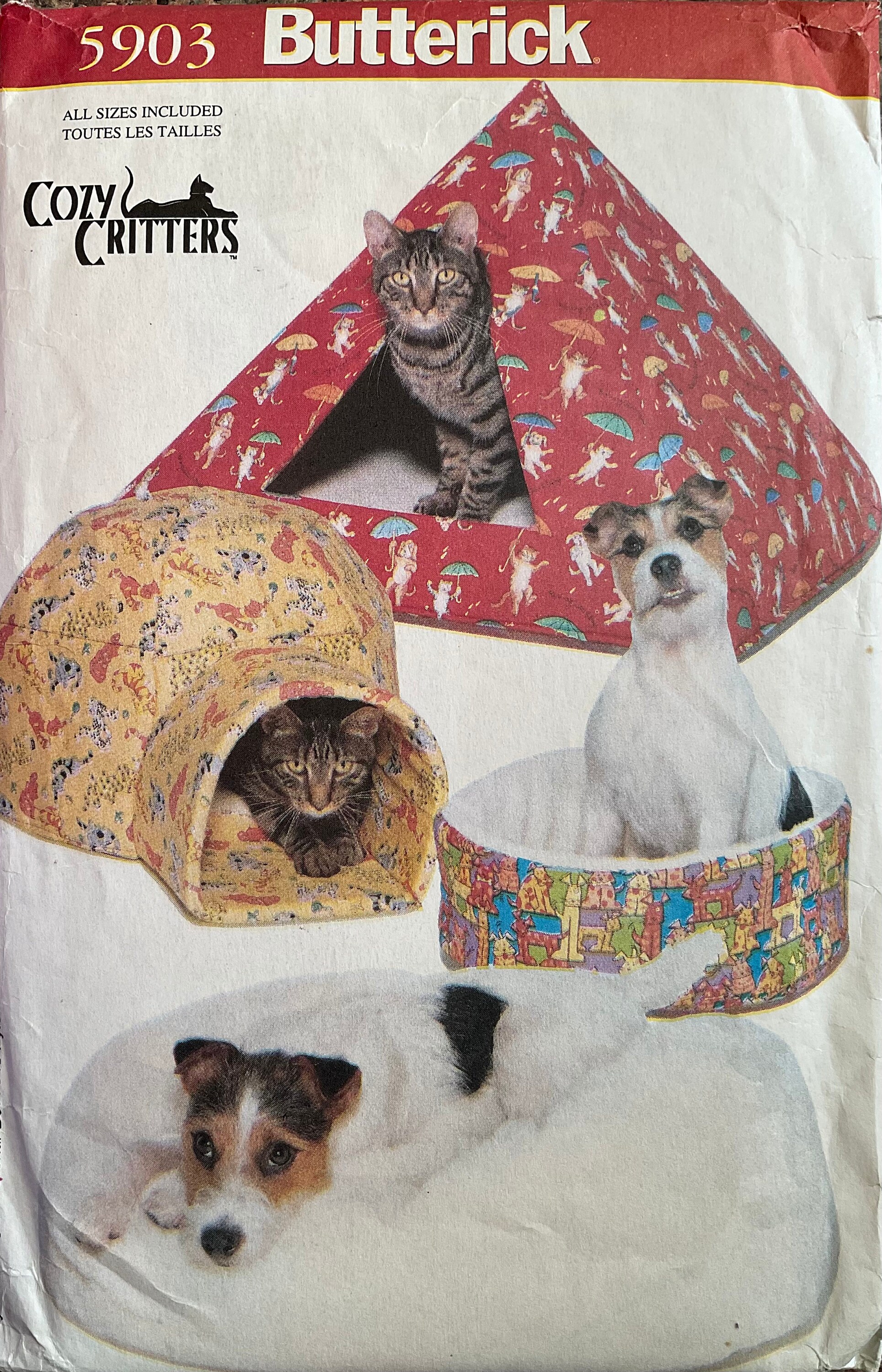 Butterick 5903 Craft Pattern vintage UNCUT - Etsy