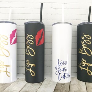 Lip Boss Stainless Steel Tumbler Lip Boss Cup Lipstick Cup Lipstick ...