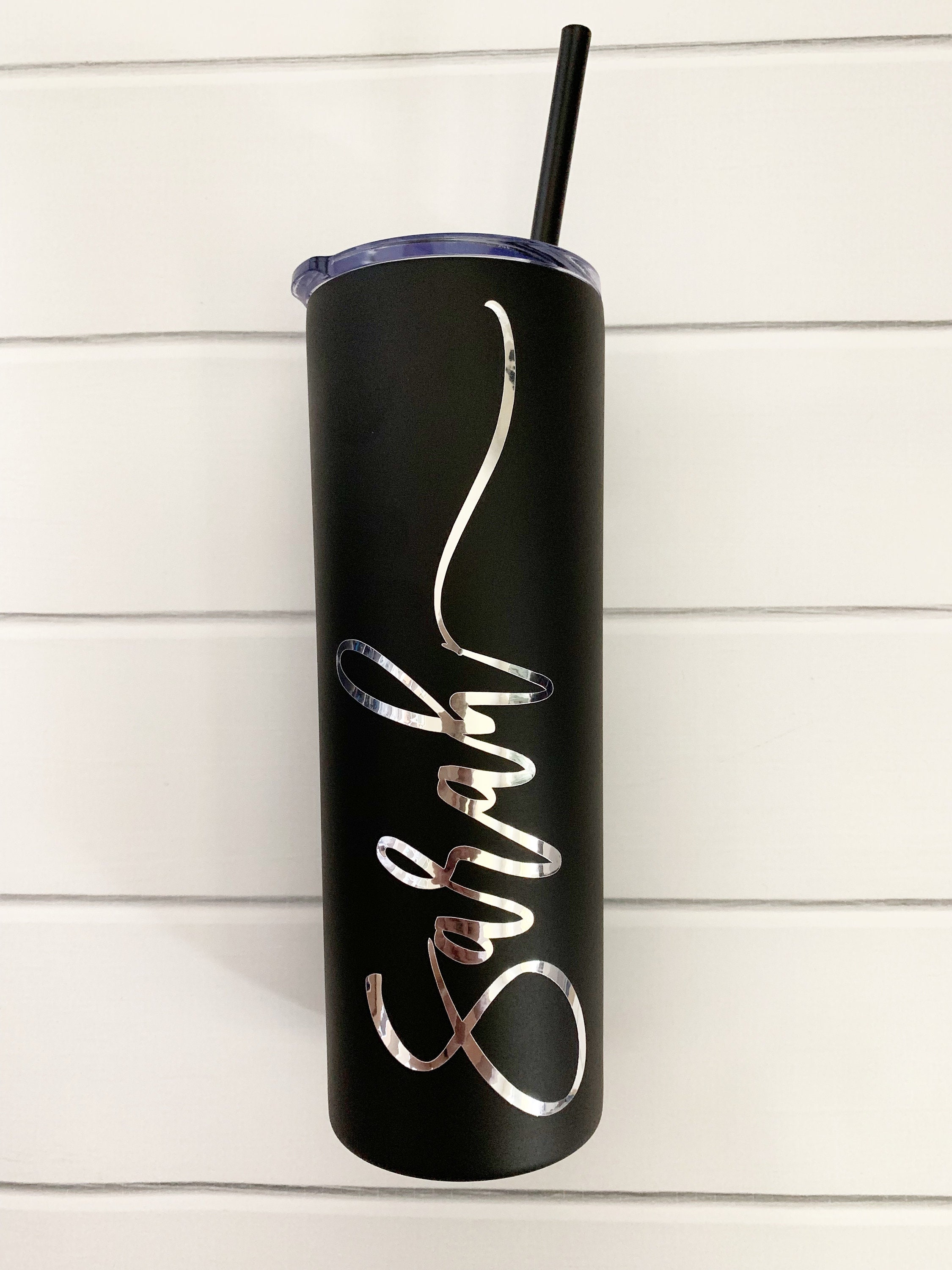 Personalized Stainless Steel Tumbler Personalized Cup Rose - Etsy