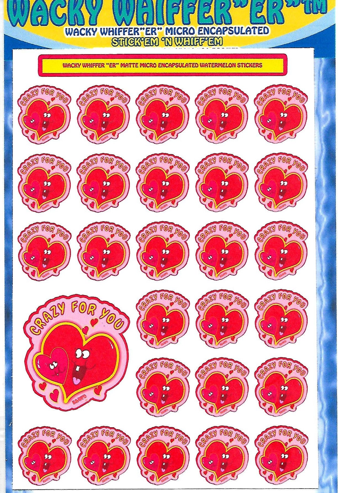 Watermelon Micro Encapsulated Scratch and Sniff Wacky Whiffer "er" Die ...