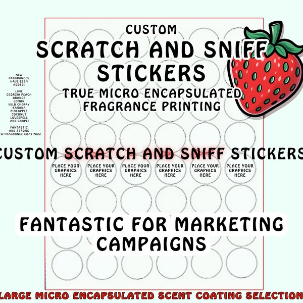 Sniff Stickers - Etsy