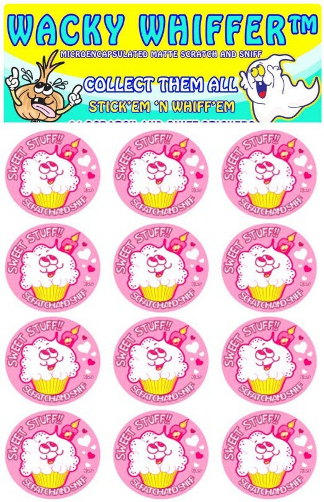 Whipped Cream Stickers. Whipped Cream Scented Scratch and Sniff ...