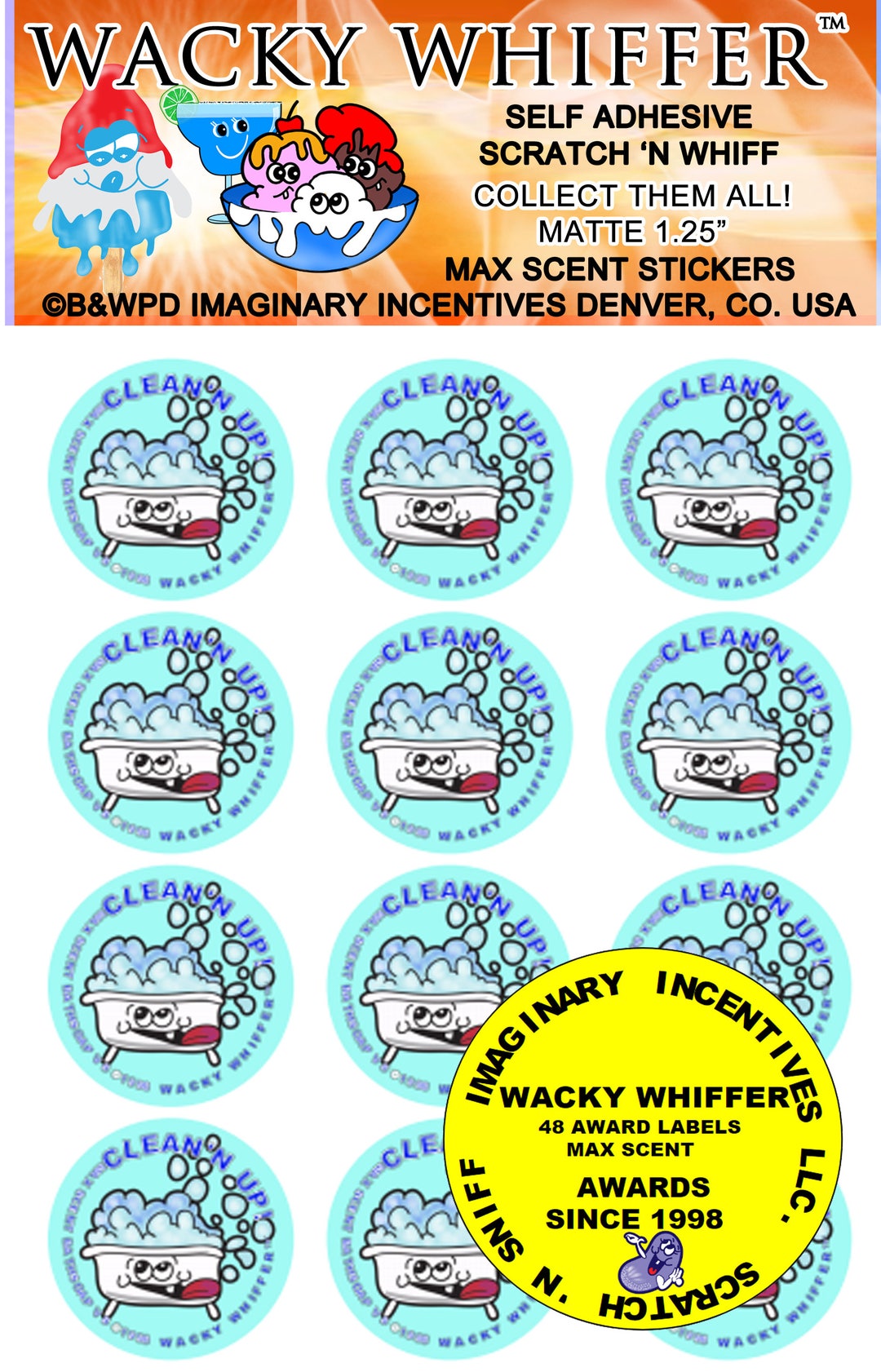 SCENTED Scratch and Sniff Stickers for Teachers, Collecting ...