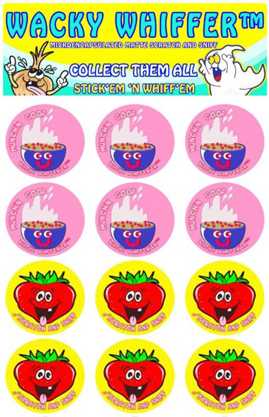 2 Different Scents on 1 Sheet! Munch Berry and Zesty Fresh Picked ...