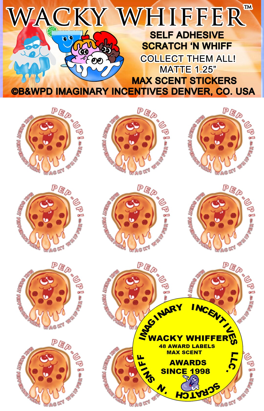 Pizza Scented Scratch and Sniff Stickers: 48-pack Teacher Rewards - Etsy