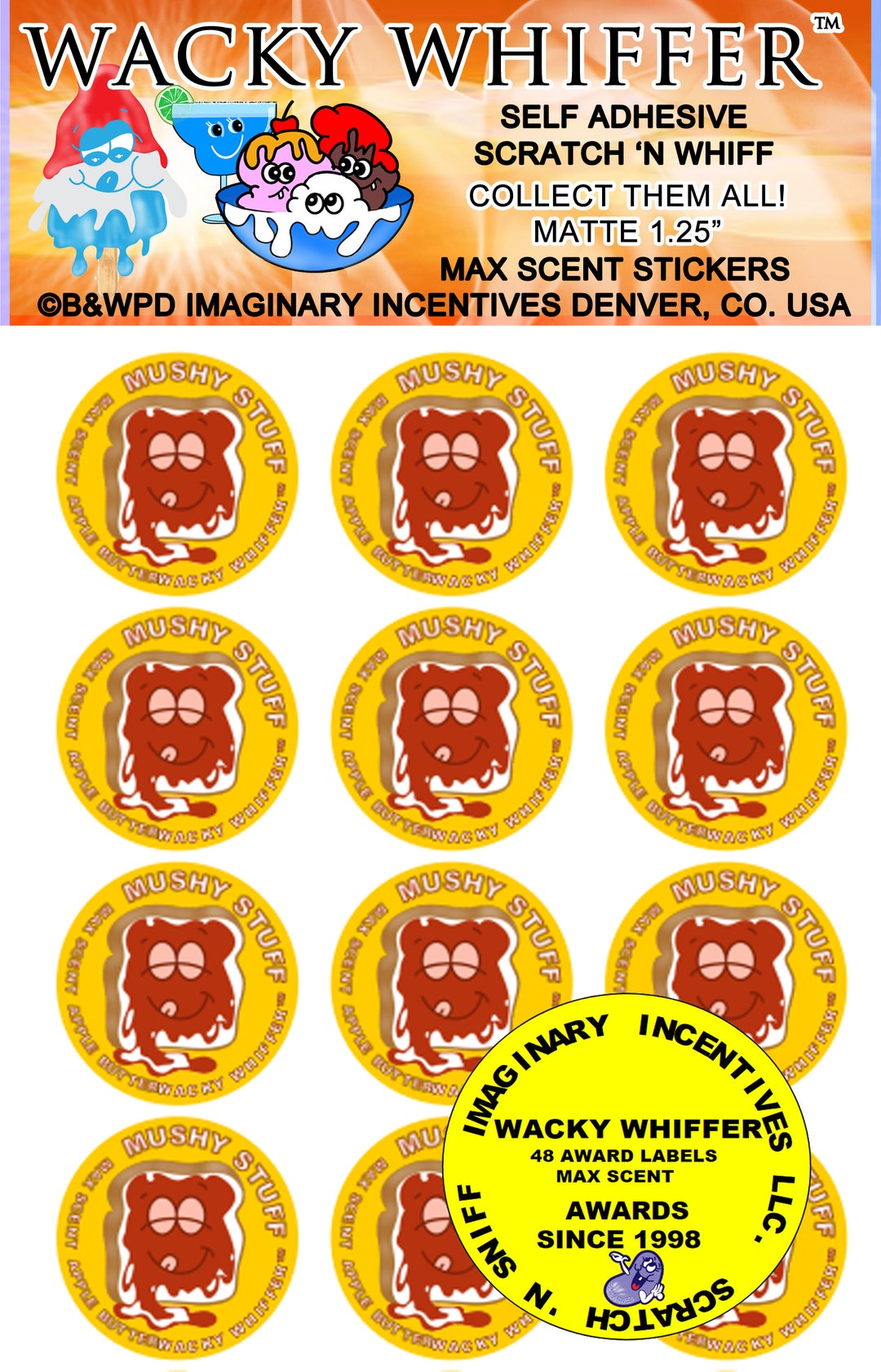 SCENTED Scratch and Sniff Stickers for Teachers, Collecting ...