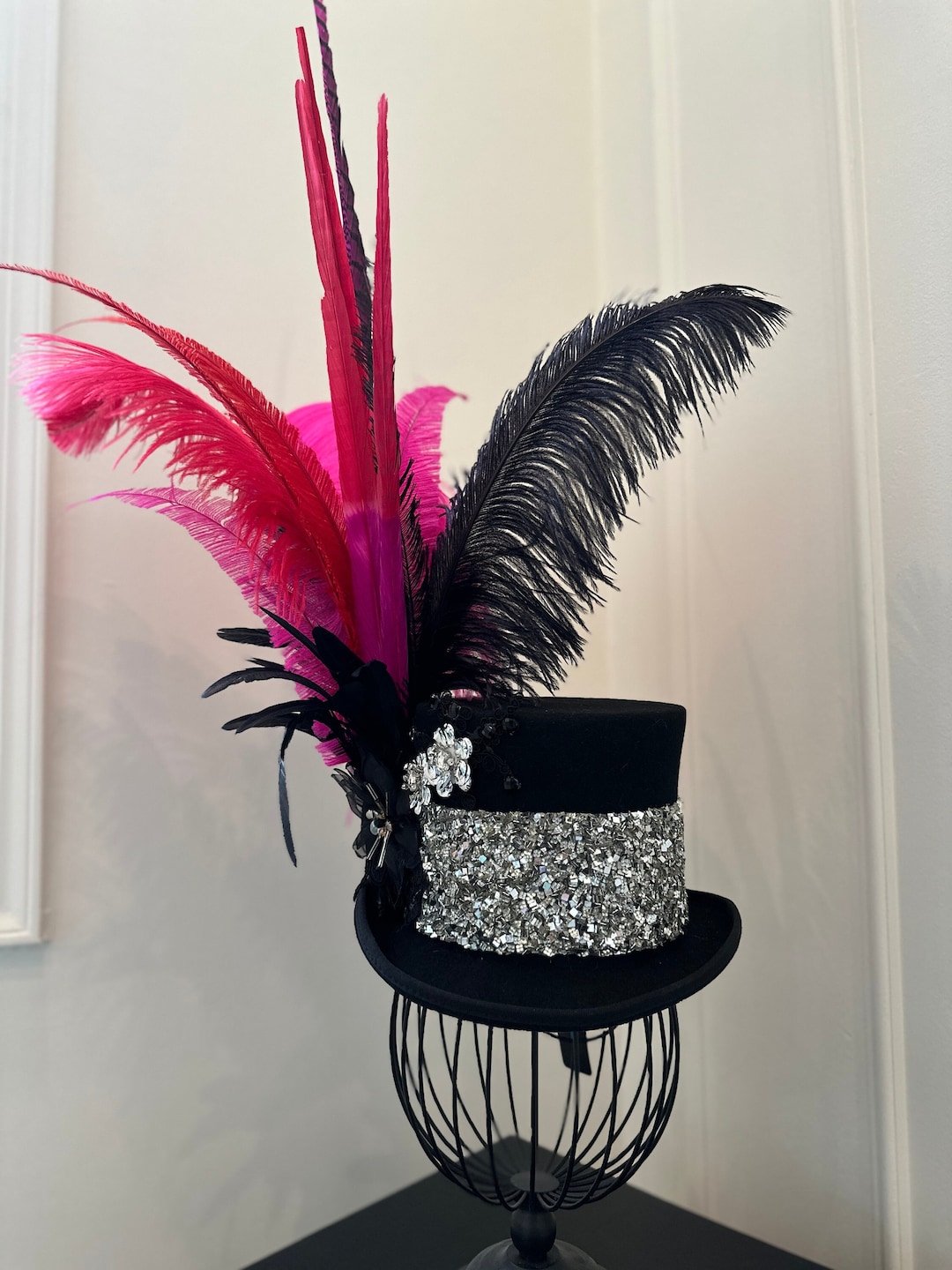 Burlesque Top Hat - Etsy