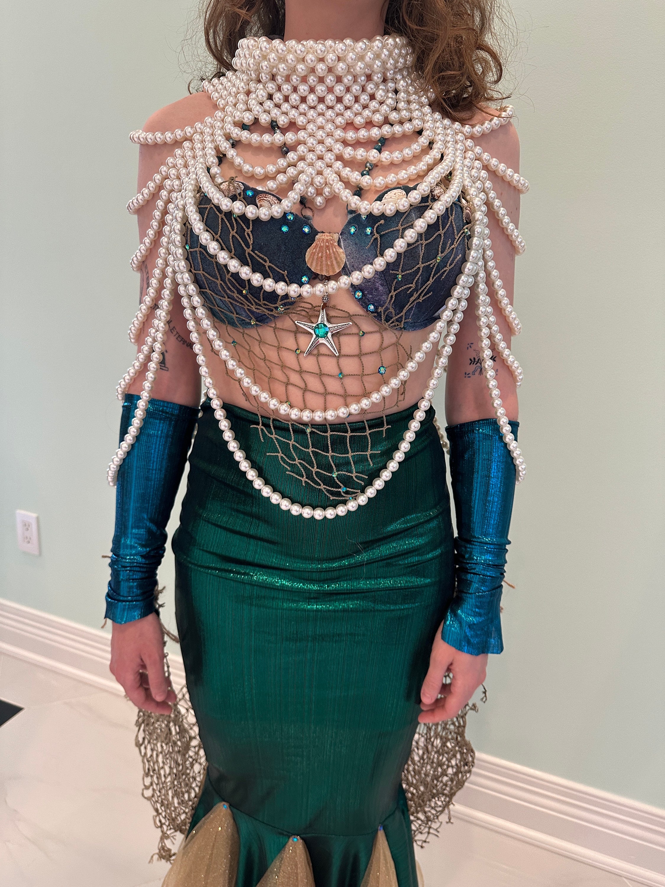 Mermaid/merman Costume. Couples Costume - Etsy