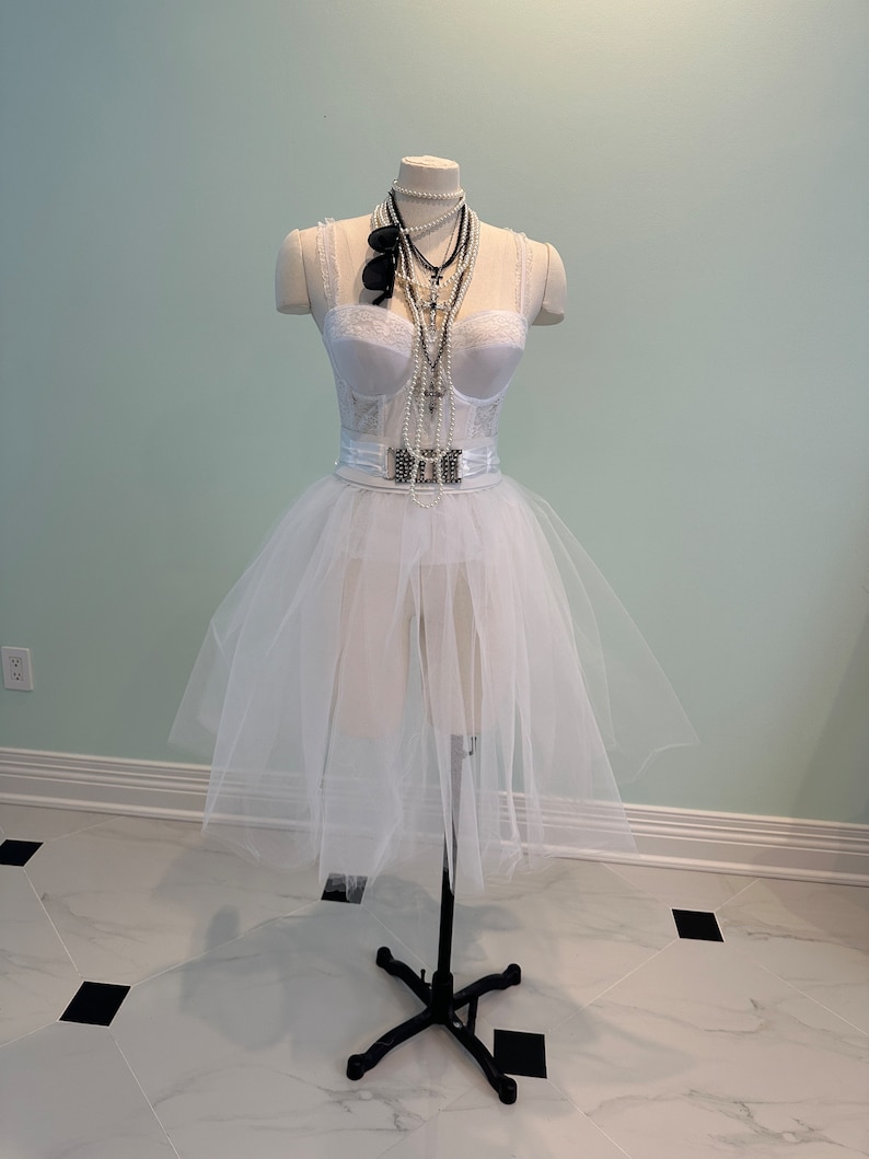 1980's Madonna Like a Virgin Costume. Hand Crafted and Custom Made Just ...