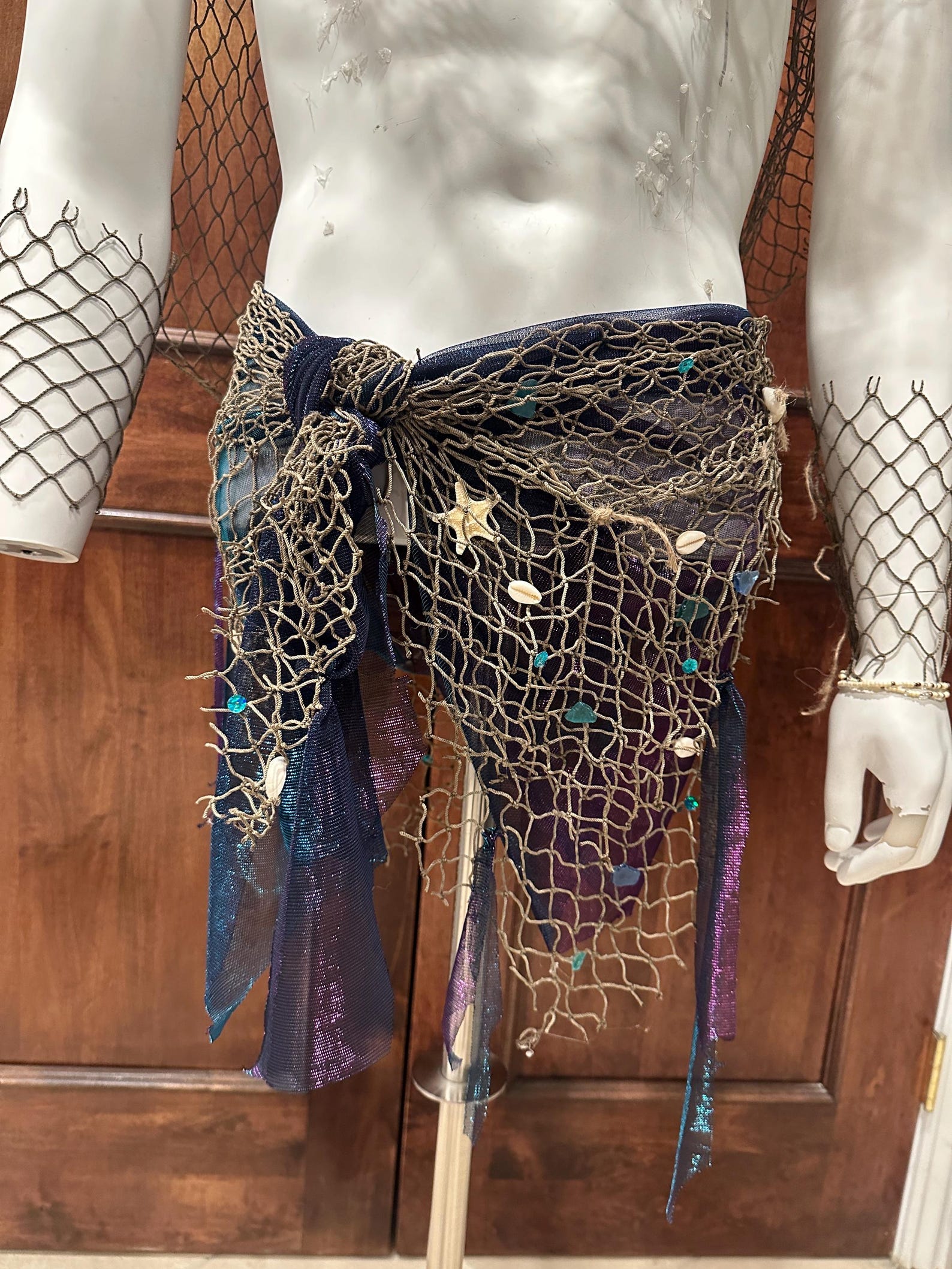 Merman / Male Mermaid /under the Sea Bottom Wrap - Etsy
