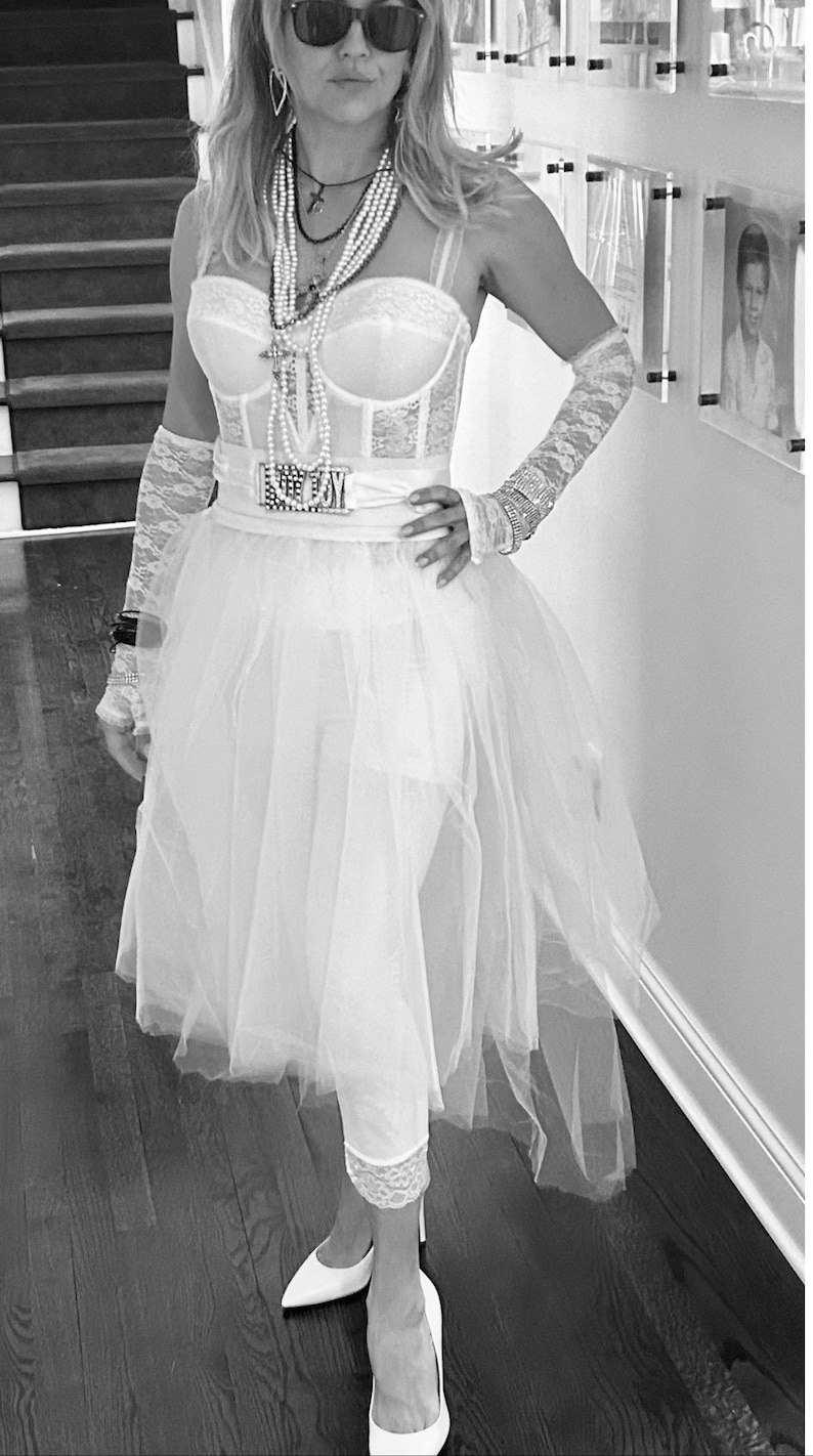 Madonna Like a Virgin 1980’s Costume. Custom Made Just for You! Quality ...
